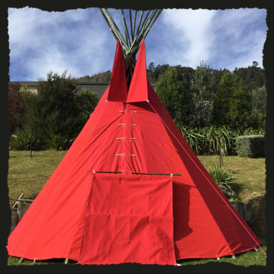 Ahki Tipi - Handmade Native American Tipi by Little Joe & Sons - Ahki Tipi