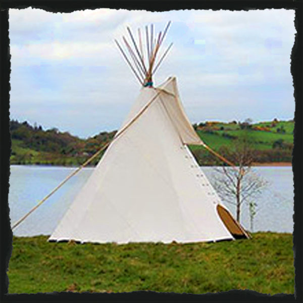 Ahki Tipi - Handmade Native American Tipi by Little Joe & Sons - Ahki Tipi